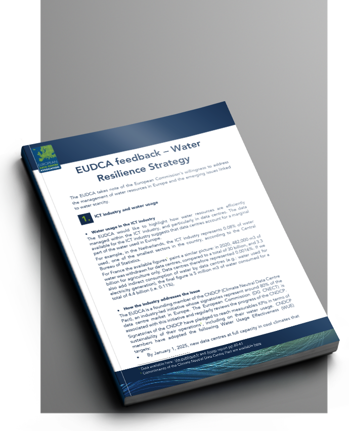 Position Paper Water Resilience Strategy | eudca.org